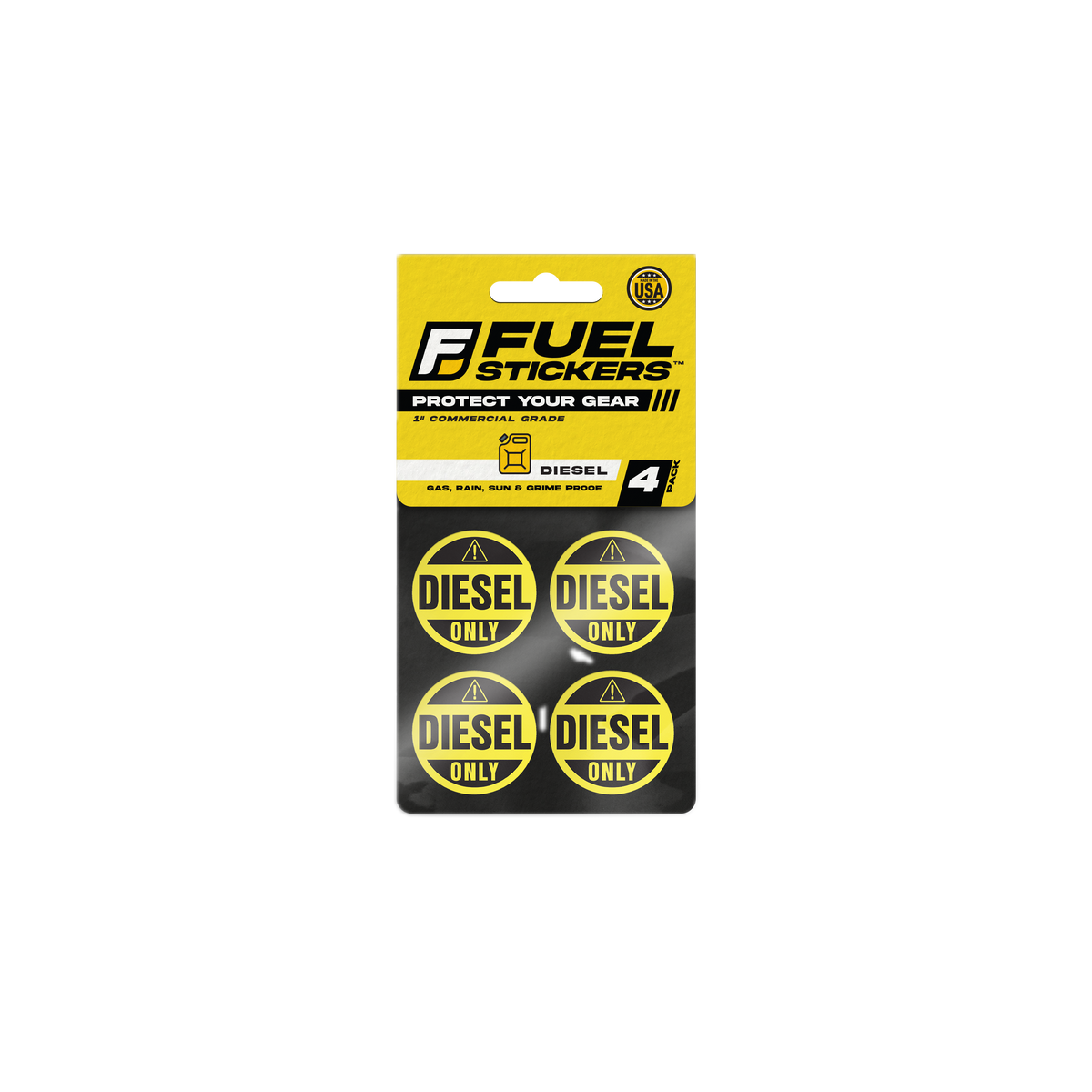 High-Quality Diesel Only Stickers - USA Made | Fuel Stickers ...
