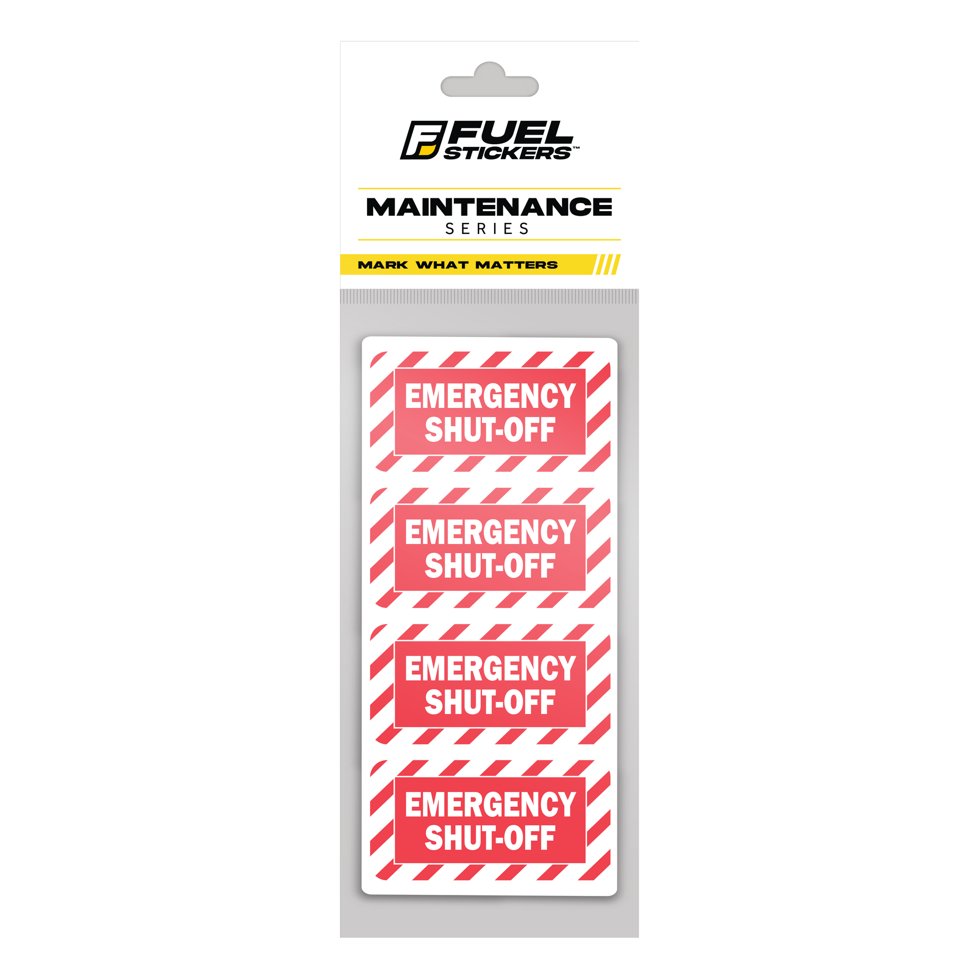 Heavy-Duty All Purpose General Maintenance Labels – FuelStickers.com