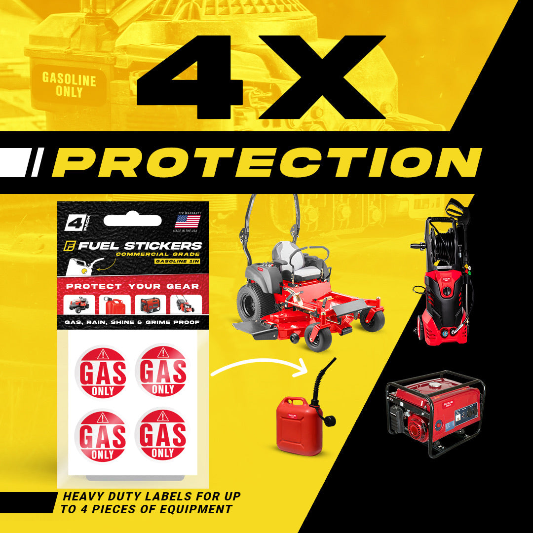 Gasoline Sticker | Fuel Type Label by Fuel Stickers - USA Made ...