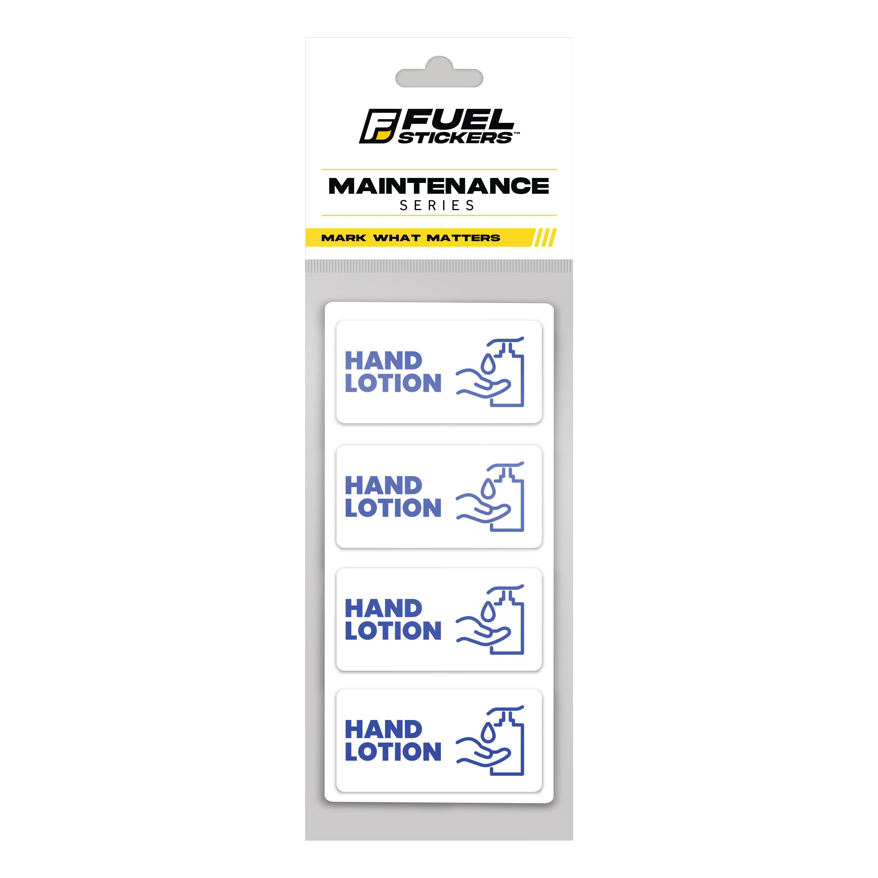 Hand Lotion Labels | 2x1 Dispenser Stickers – FuelStickers.com