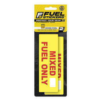 Fuel Stickers - Heavy-Duty Gas Can Labels and Outdoor Power Equipment ...